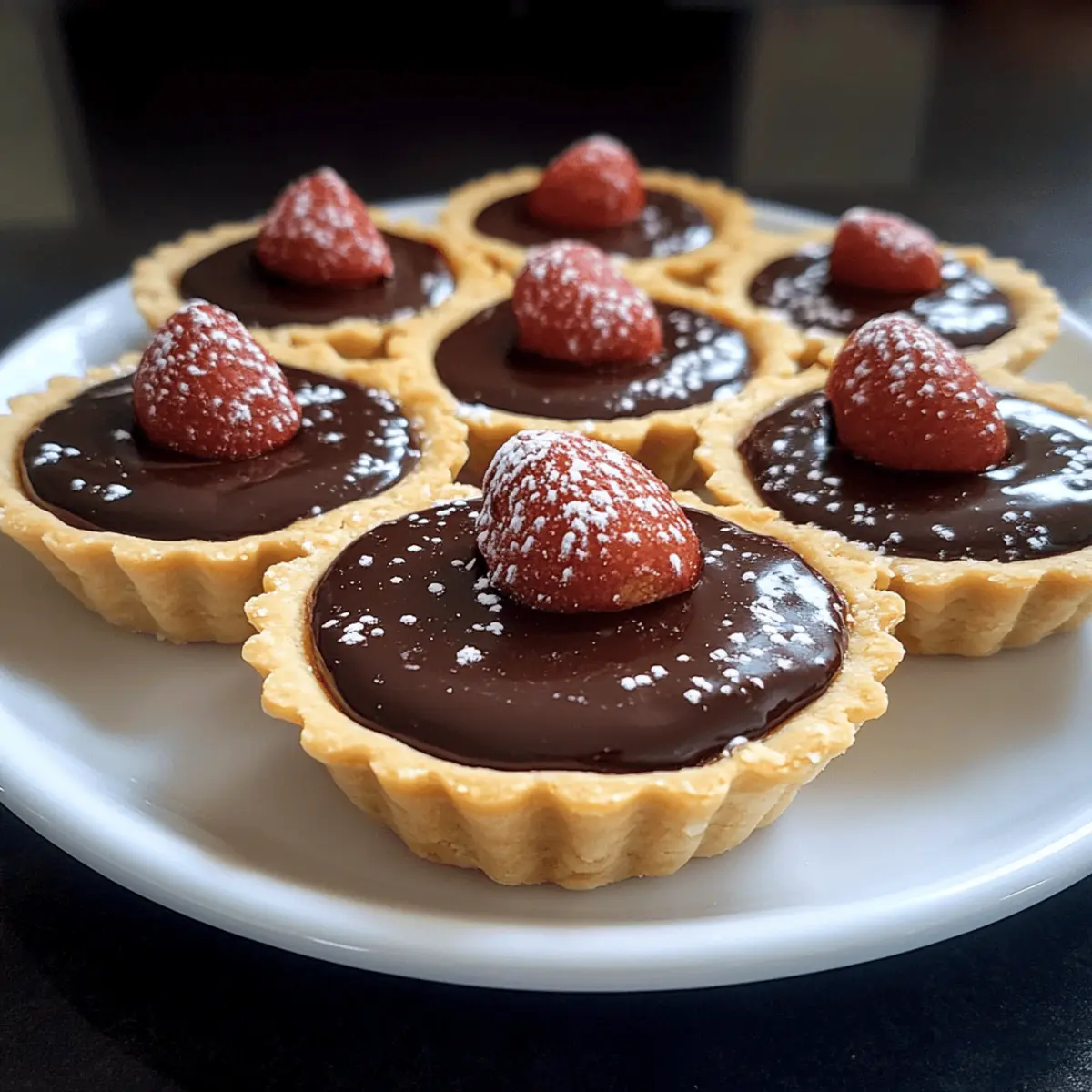 Irresistible Mini Chocolate Tarts Recipe with Creamy Ganache