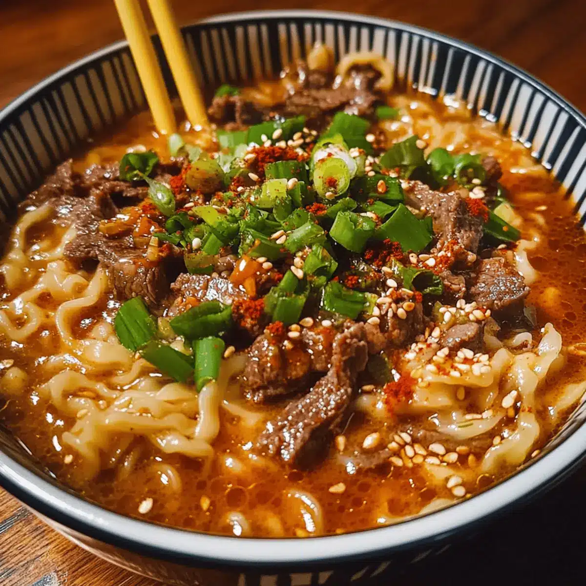 Ultimate Spicy Beef Ramen Bowl: Easy, Delicious & Crispy Beef