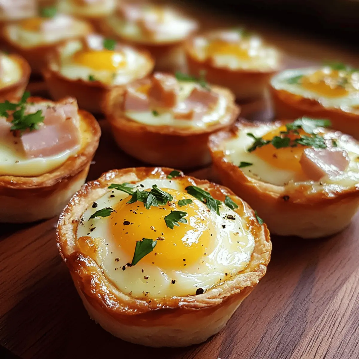 Easy Delicious Mini Ham and Egg Tartlets Everyone Will Crave