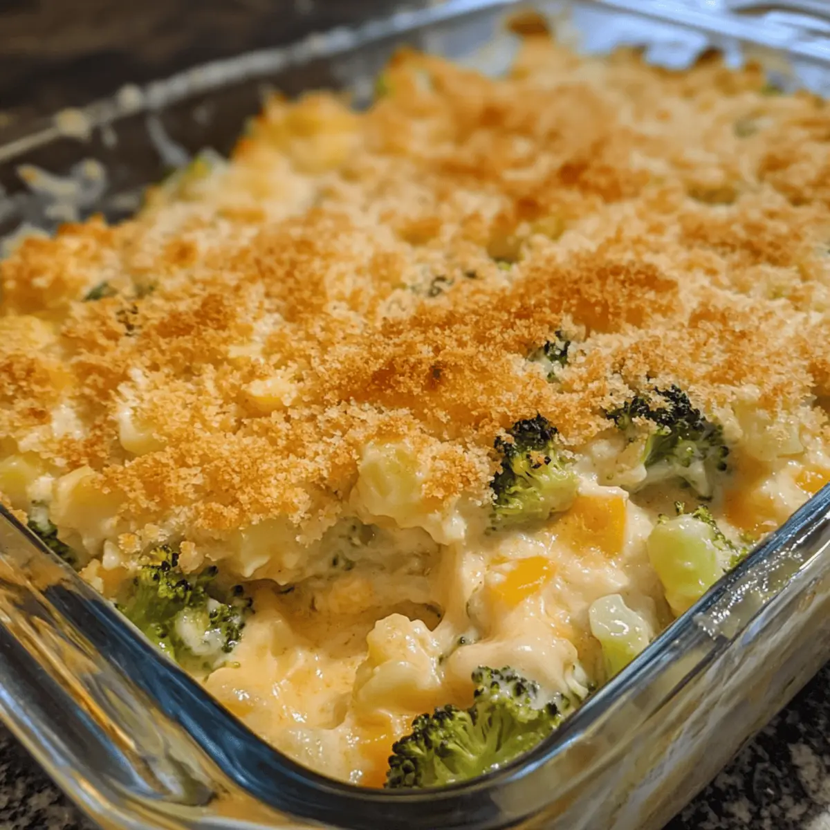 Ultimate Golden Creamy Broccoli Casserole: Delicious Comfort