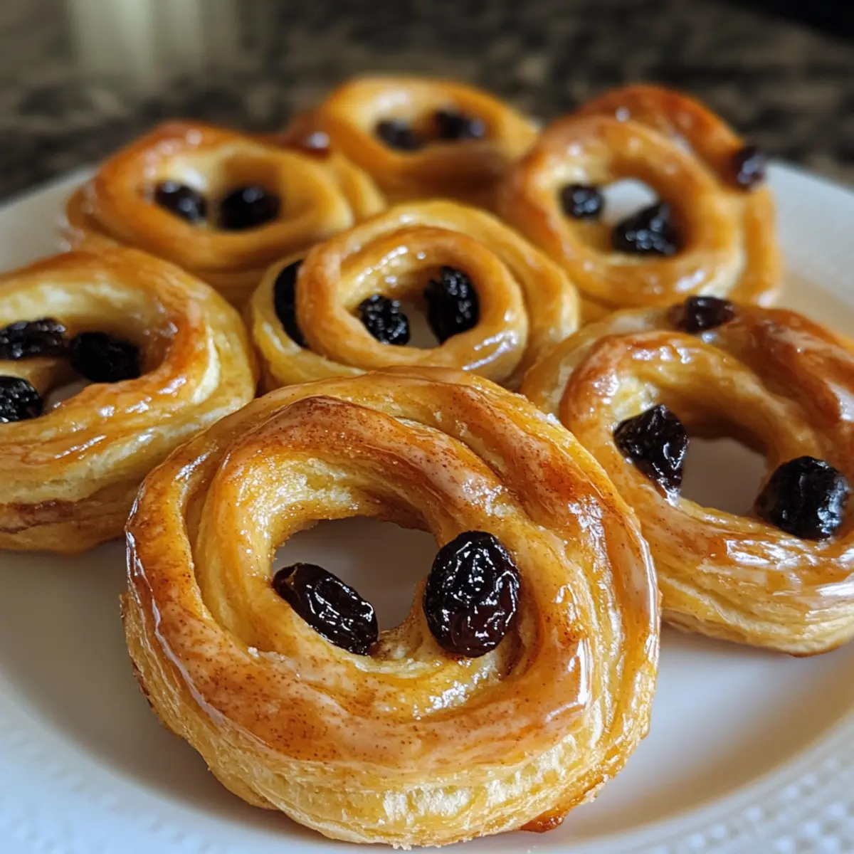 Ultimate Cinnamon Raisin Danish Rings: Irresistible Flaky Snack